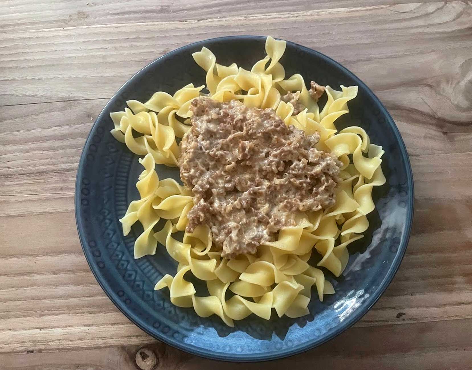 Who doesn't love beef stroganoff? - Elyssa McGregor
