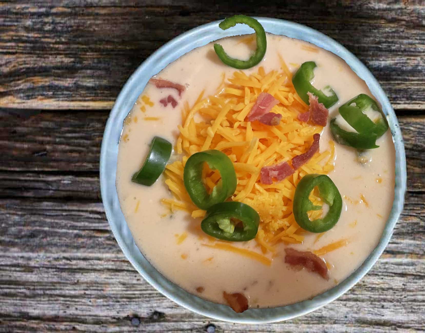 Crockpot jalapeño popper chicken soup - Elyssa McGregor