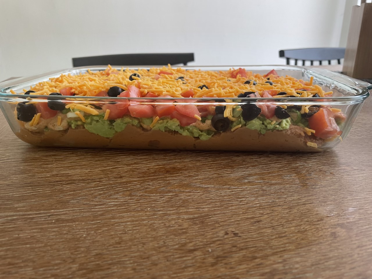 The famous seven layer tex-mex dip - Elyssa McGregor